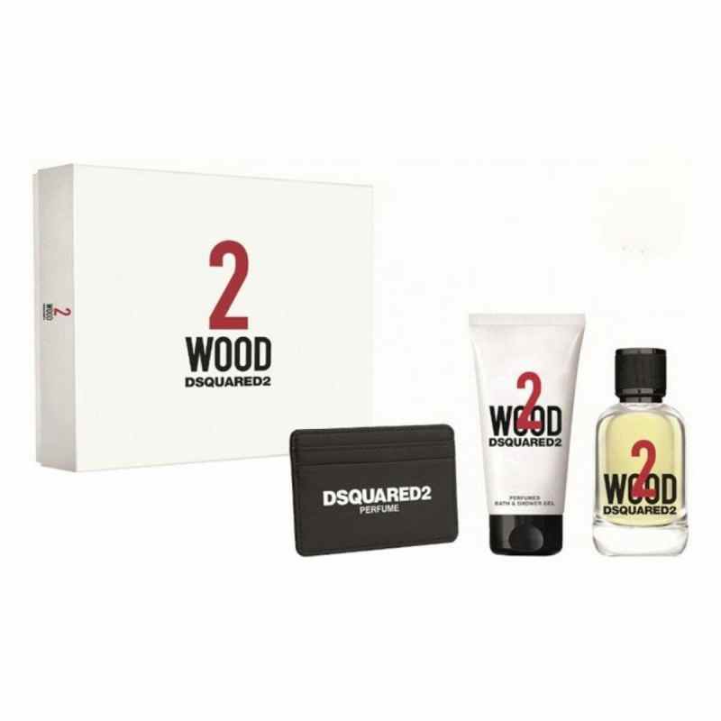 Dsquared2-Set de Perfume Hombre Dsquared2 Wood Home 3 Piezas | Miravia