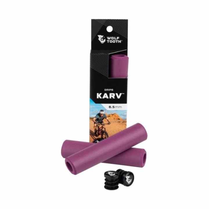 Wolf Tooth Puños Karv 6.5 mm Violeta Wolf Tooth de ciclismo para ...