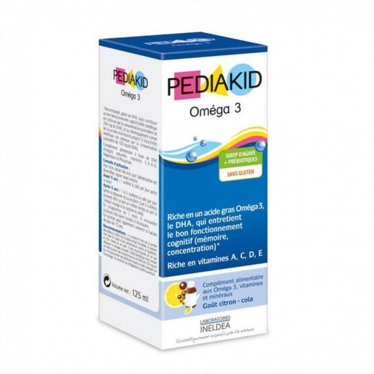 Jarabe omega 3 125 ml Pediakid | Miravia