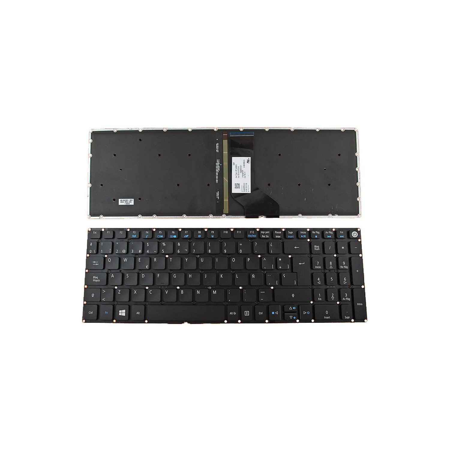 TECLADO PARA PORTATIL ACER ASPIRE 7 A715-71G A715-72G A717-72G | Miravia