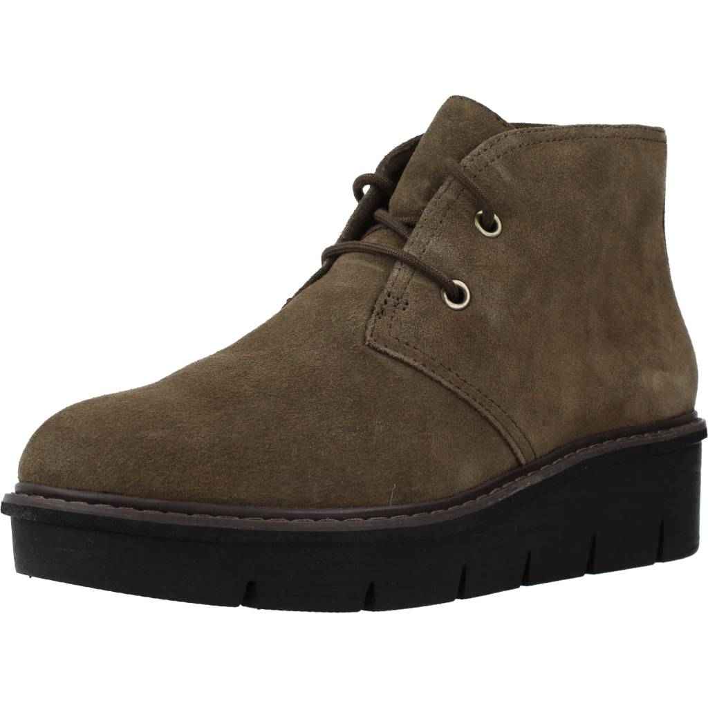 Botines Mujer Marca Clarks Modelo Airabell Ankle Color Verde | Miravia