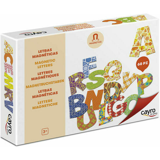 LETRAS MAGNETICAS 60 PZS | Miravia