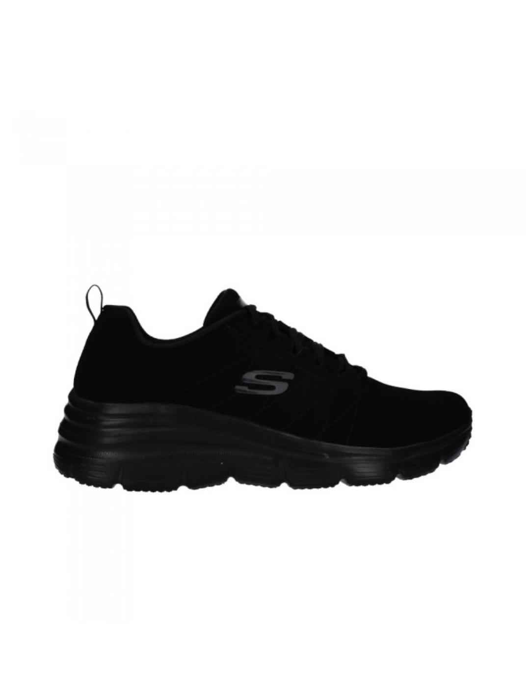 Zapatilla Skechers Fashion Fit BBK para mujer negro | Miravia