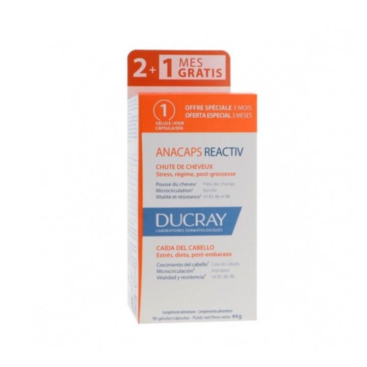 Trio Anacaps Reactiv Complemento Alimenticio, 90 Caps + 30 Caps de ...