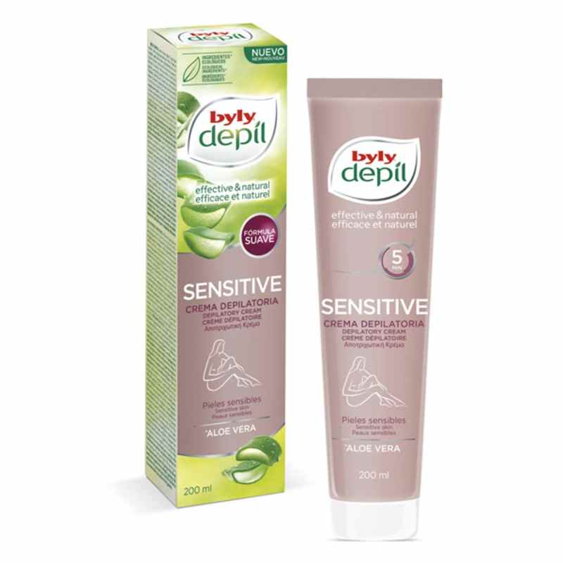 Byly-Crema Depilatoria Corporal DEPIL SENSITIVE Byly (200 ml) | Miravia