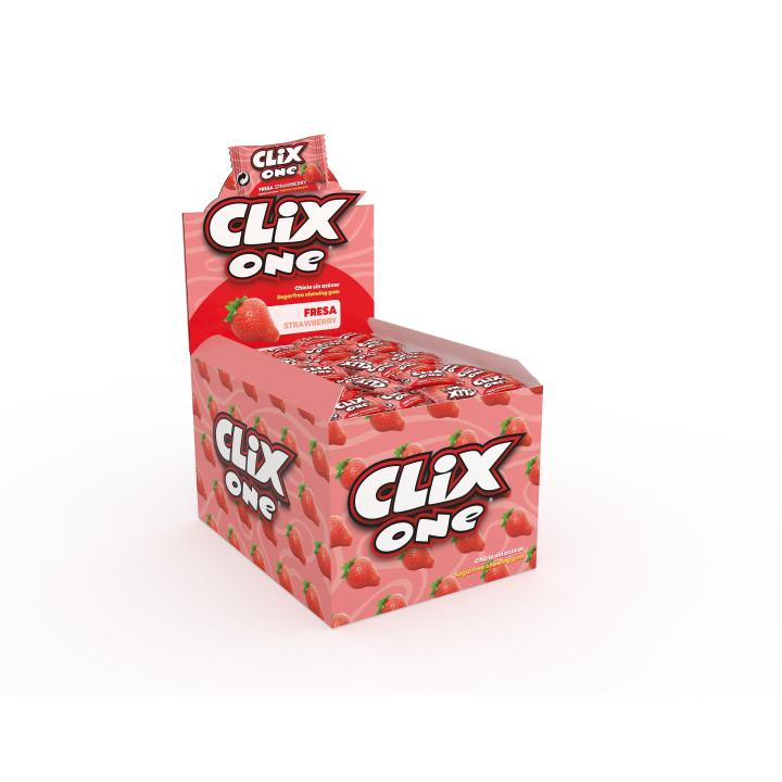 Estuche 200u Clix One Fresa chicle sin azúcar | Miravia