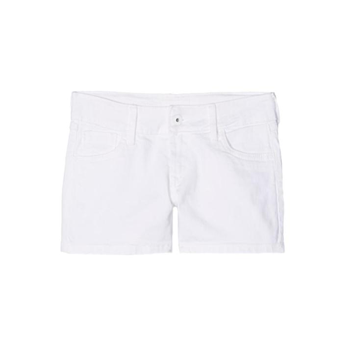 Short blanco Tail Pepe Jeans | Miravia
