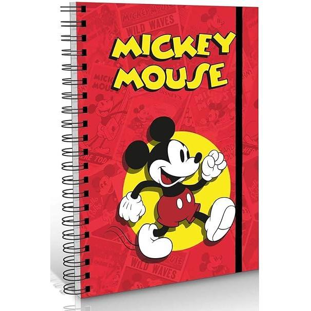 Original disney libreta A5 espiral tapa dura Mickey mouse 21x16 | Miravia