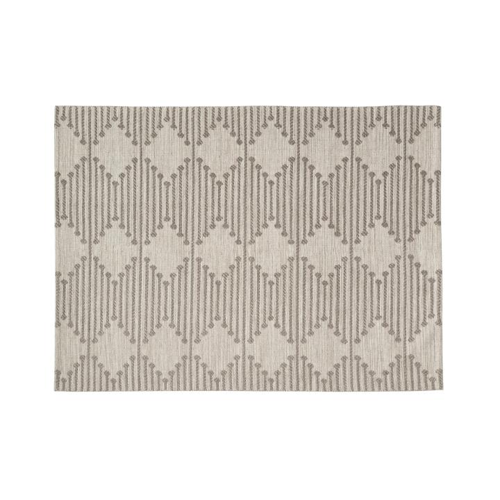 Parentesi Quadra - ALFOMBRA BADAVI NATURAL GREY 160X230 | Miravia