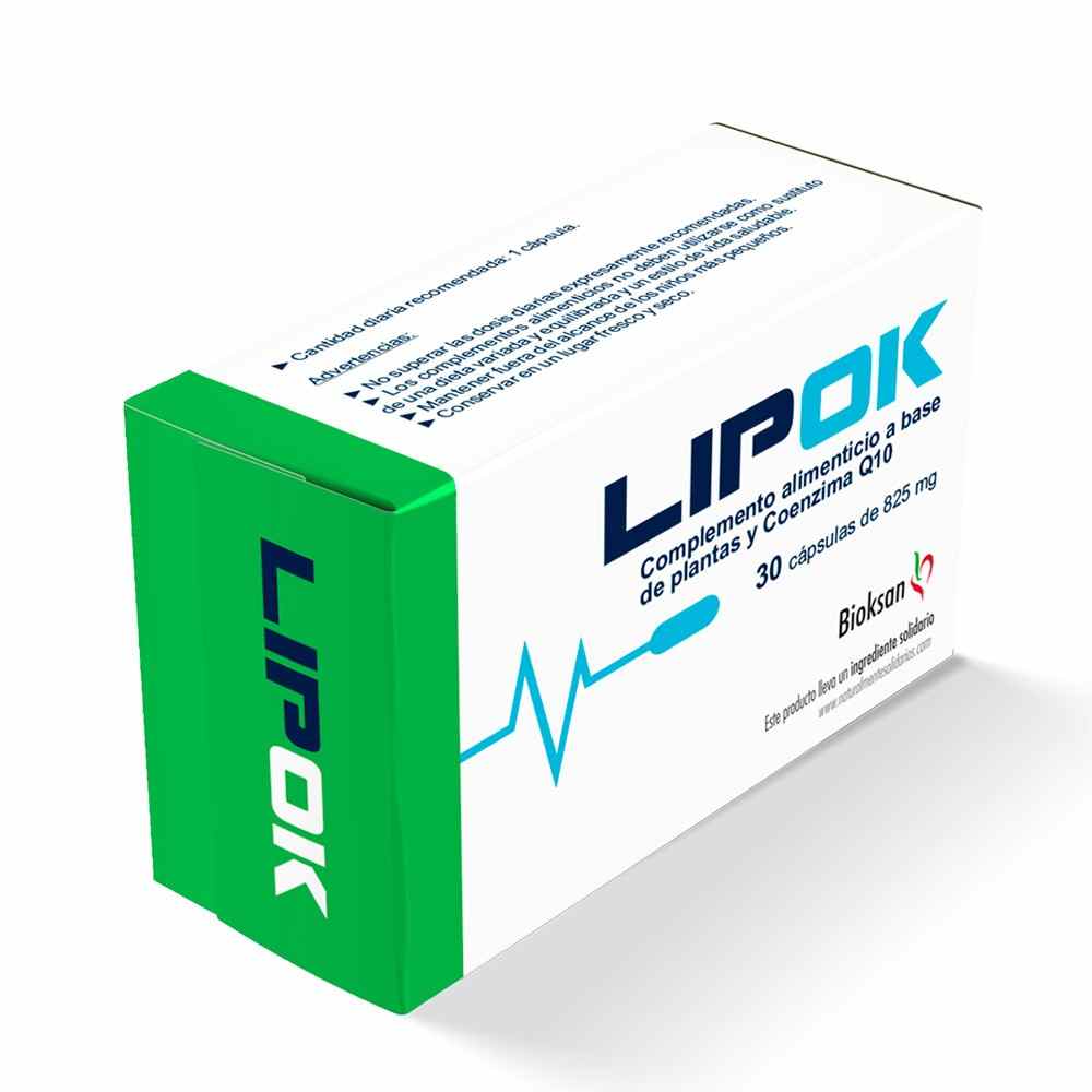Lipok 30 cápsulas | Miravia
