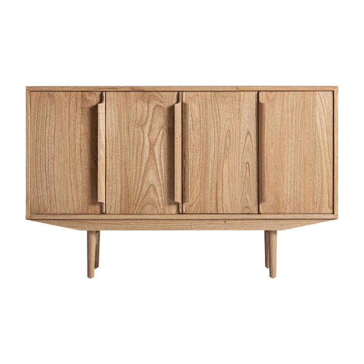Buffet Nyry de Madera Mindi en color Natural de 130x42x82cm | Miravia