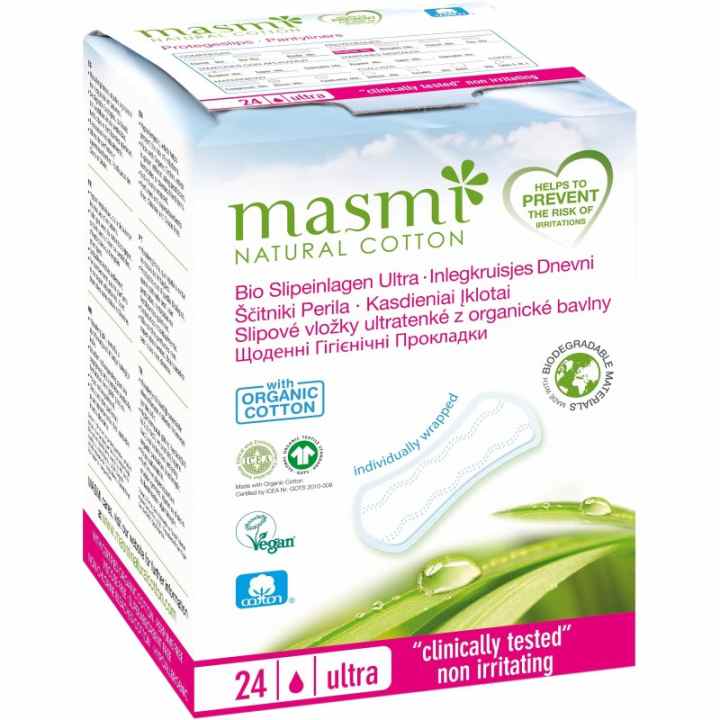 Masmi Protegeslips Ultrafinos Masmi Natural Cotton 24 unidades | Miravia