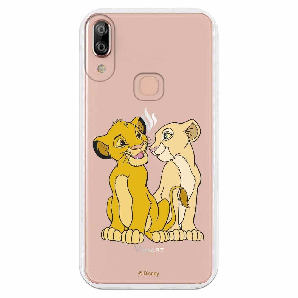 Funda Oficial Disney Simba y Nala transparente para V Smart Active 1 ...