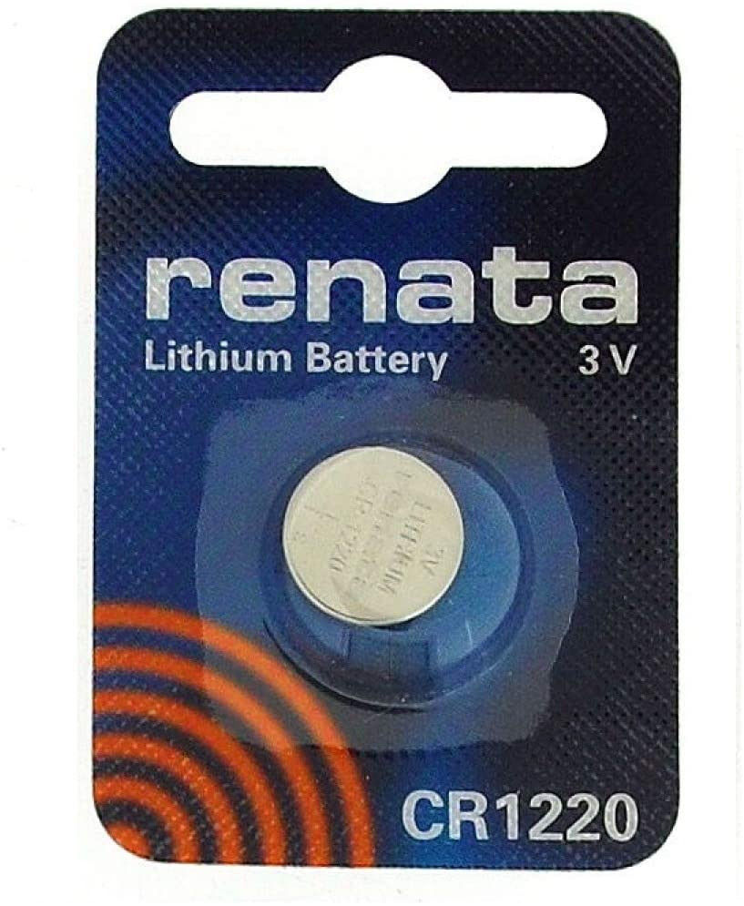 Pila Litio CR1220 RENATA 3Vdc 38mAh 12,5x2mm | Miravia