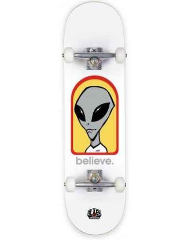 ALIEN WORKSHOP BELIEVE WHITE 8" SKATE COMPLETO | Miravia
