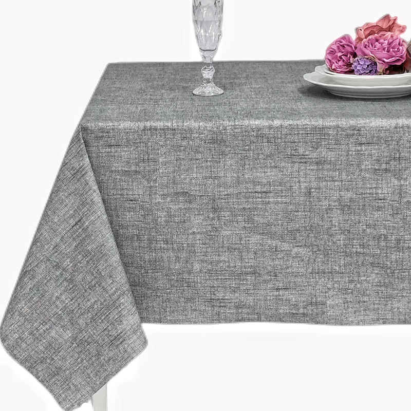 Mantel de tela rectangular, Antimanchas, Impermeable, Lavable, Perla ...