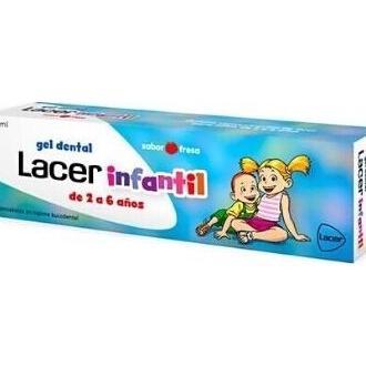 Lacer Infantil Gel Dental Sabor Fresa, 75 Ml | Miravia