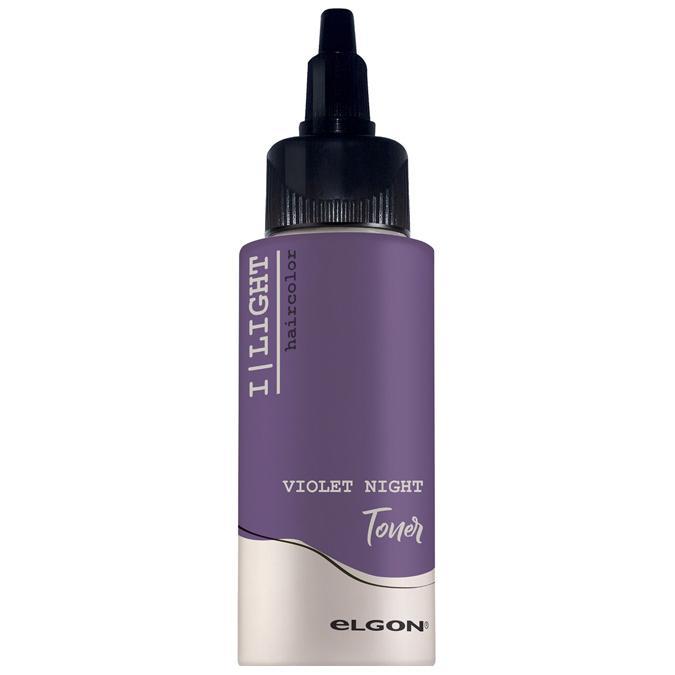 Tinte de Pelo Elgon I-Light Toner Violet Night - Cabello Brillante ...
