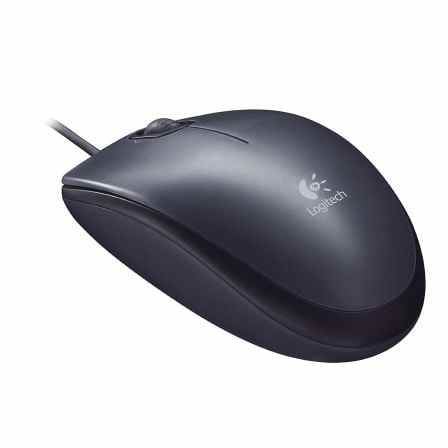 Ratón Logitech M90/ Hasta 1000 DPI/ Gris V2 | Miravia