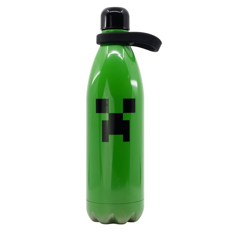 MINECRAFT - BOTELLA TERMO XL ACERO INOXIDABLE 1000 ML | Miravia