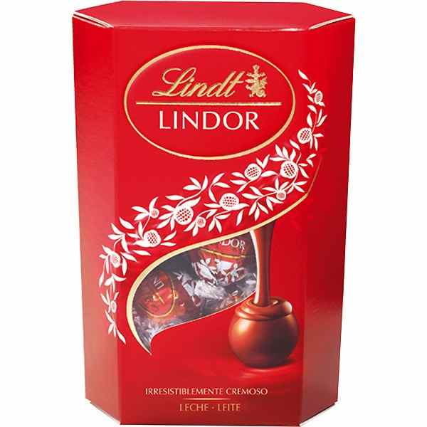 Lindt, Lindor Bombones de Chocolate con Leche Lindt Lindor - Pack 2 ...