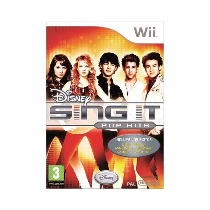 Disney Sing It:Pop Hits (Selects) Juego para Consola Nintendo Wii [PAL ...