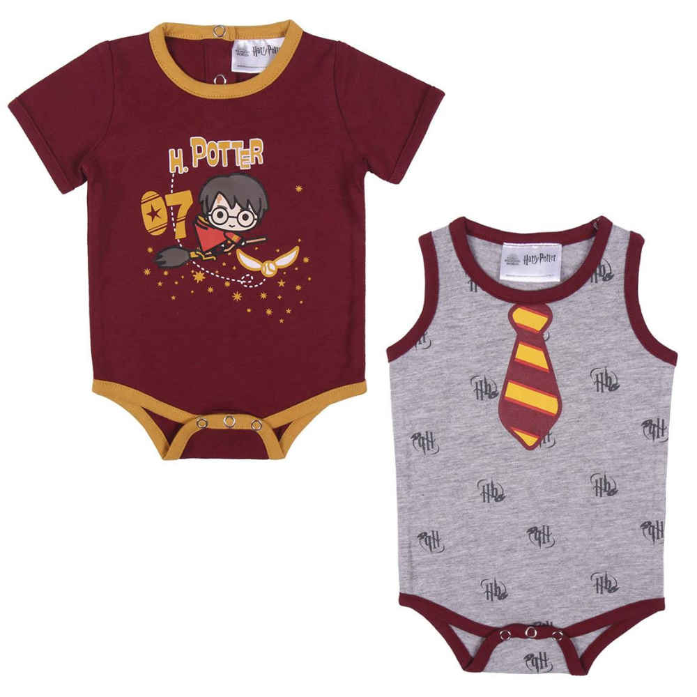 Body corto Harry Potter 61658 burdeos Bebé | Miravia