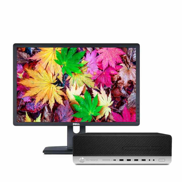 PC HP 800 G3 SFF CORE I5-7500 | 8 GB | 256 | W10 Pro + Monitor 19 ...