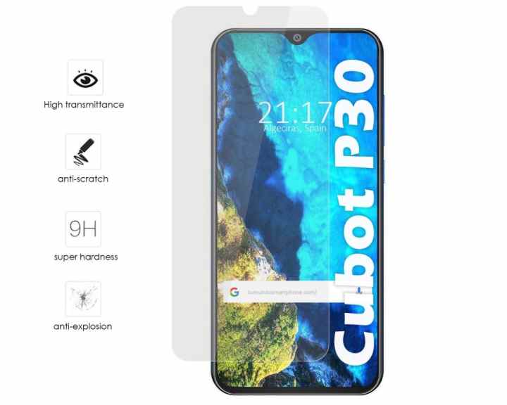 Tumundosmartphone Protector de Pantalla de Vidrio Templado para Cubot ...