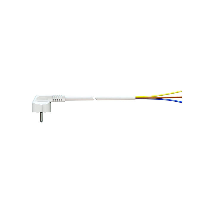 Cable de Alimentación Solera 7000/2 Schuko 4,8 mm 250 V 16 A Blanco 3 x ...