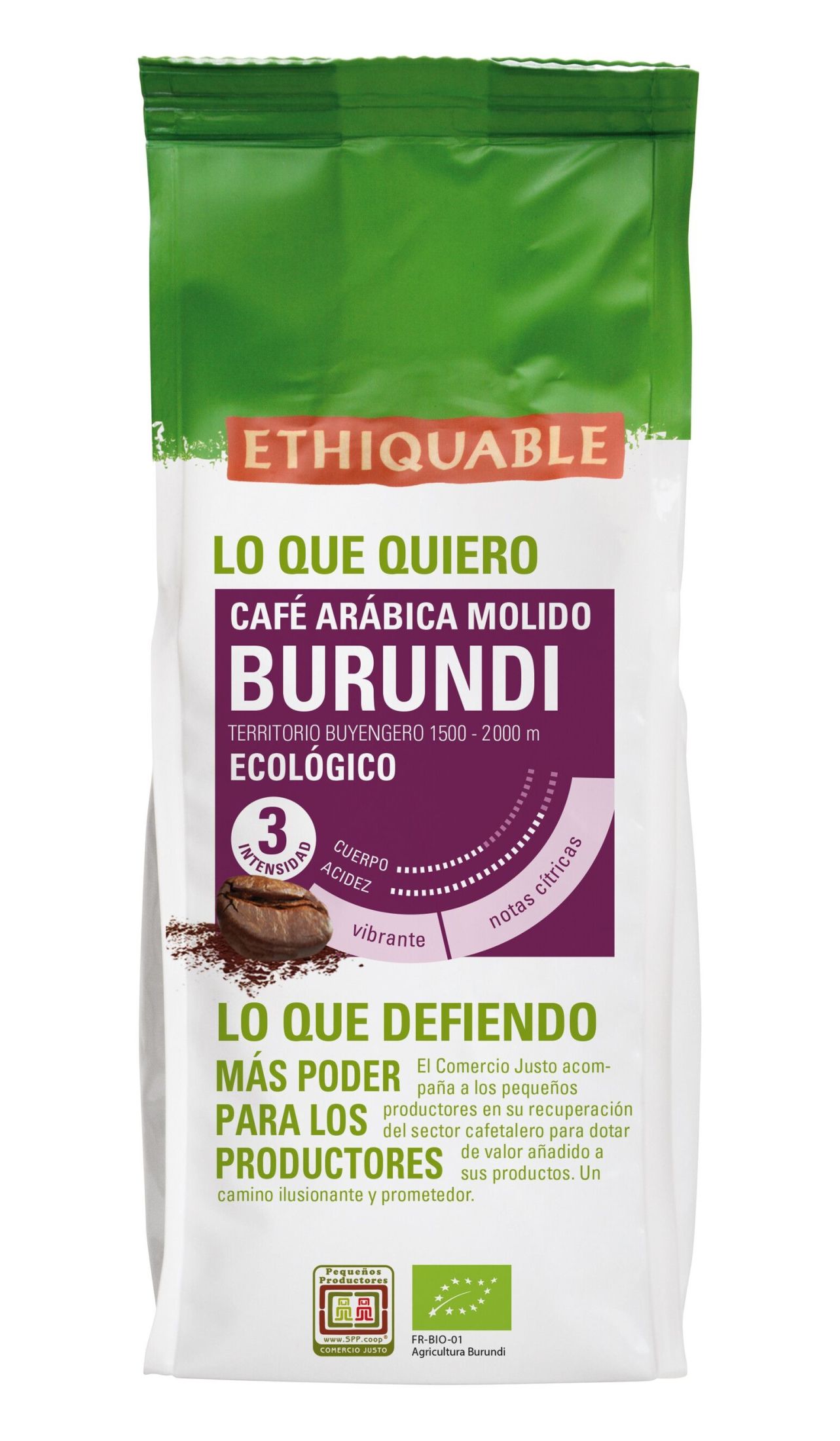 Café premium burundi molido - Ethiquable | Miravia