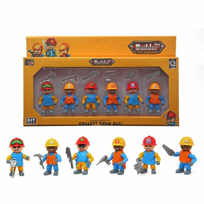 BB Kids-Figura de Acción 6 Piezas Set | Miravia