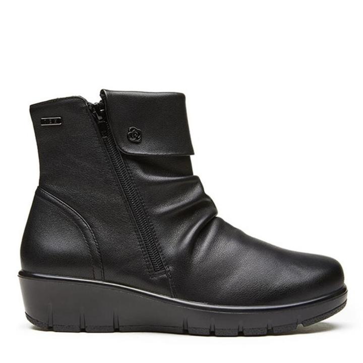 Cómoda Botín mujer de G Comfort modelo 798 en suave piel negra con ...