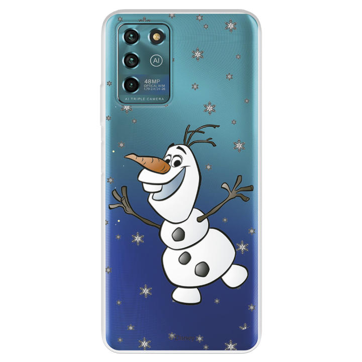 Funda para ZTE Blade V30 Vita Oficial de Disney Olaf Transparente ...