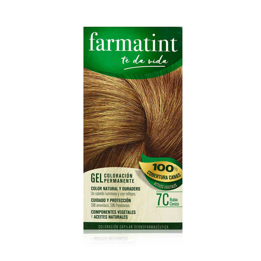 Farmatint Gel 7C Rubio Ceniza 135 ml | Miravia