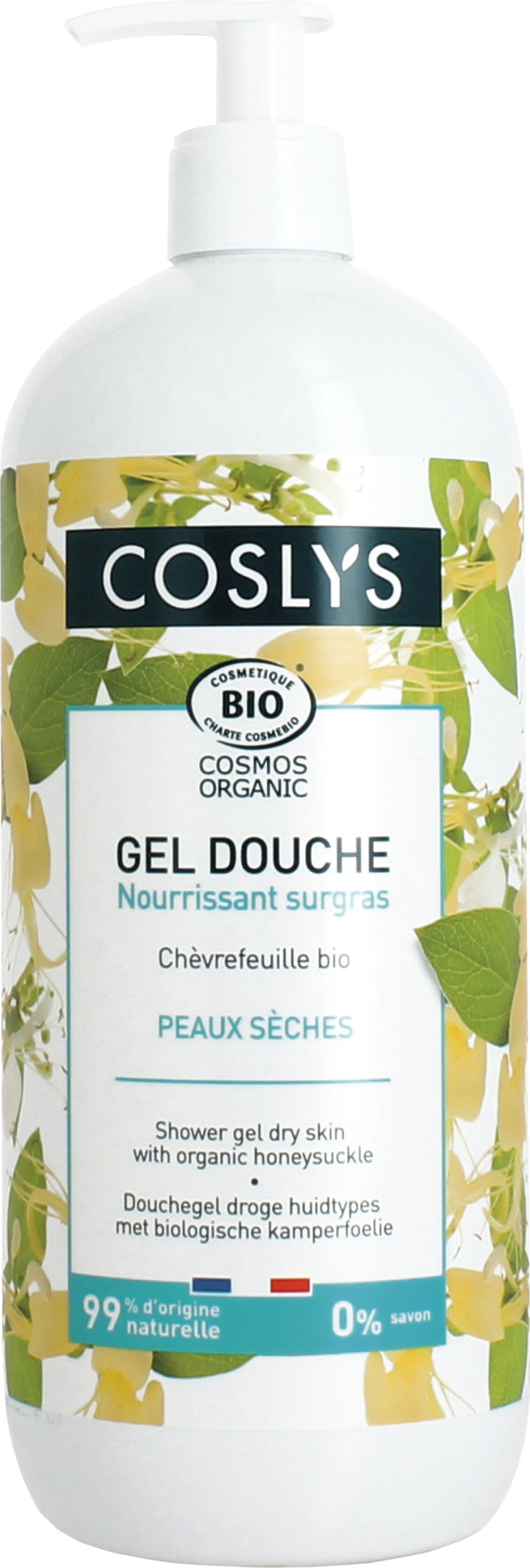 Gel de ducha extra graso de madreselva para piel sensible - Coslys | Miravia