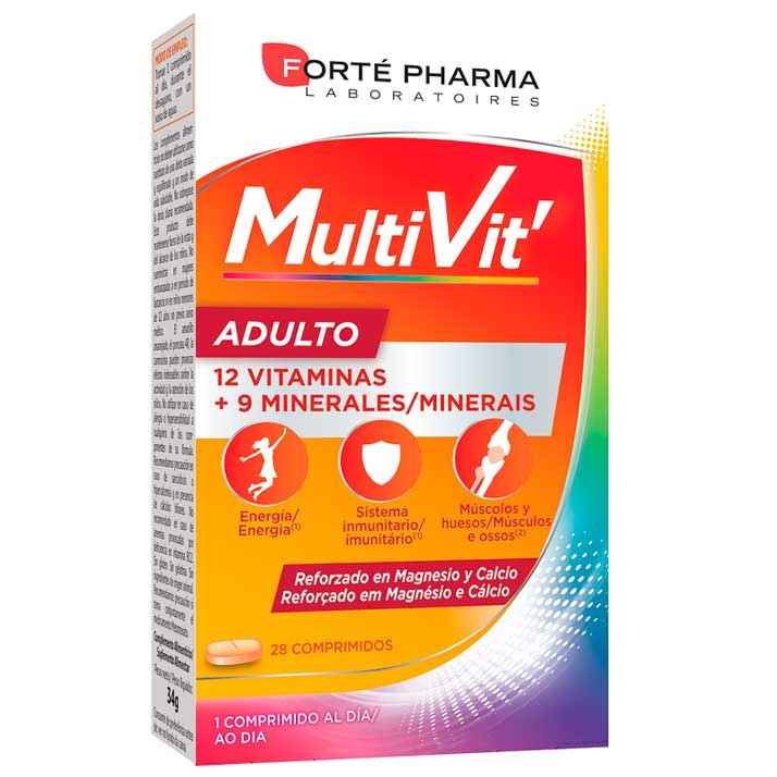 Forte pharma energy adulto 28 comprimidos. | Miravia
