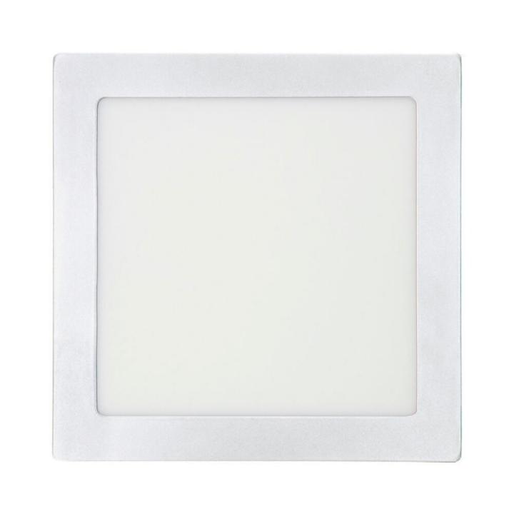 EDM - Downlight led superficie cuadrado 20w 1500lm 4000k luz dia blanco ...