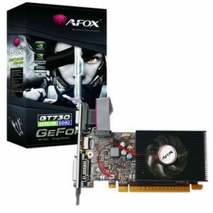 -Tarjeta Gráfica Afox AF730-4096D3L5 4 GB RAM NVIDIA GeForce GT 730 ...