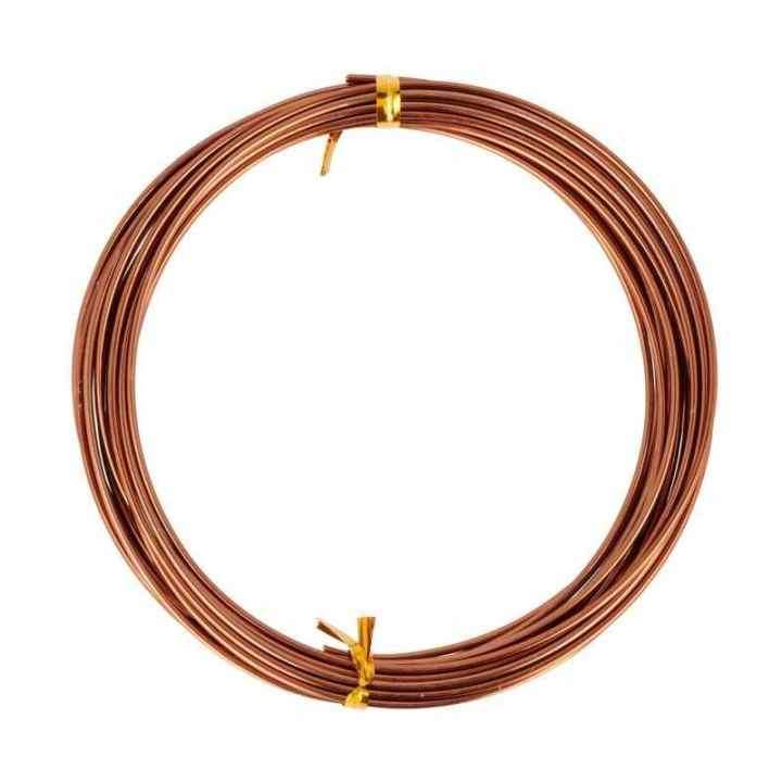 Artemio HILO ALUMINIO 1,5 MM x 5 METROS BRONZE | Miravia