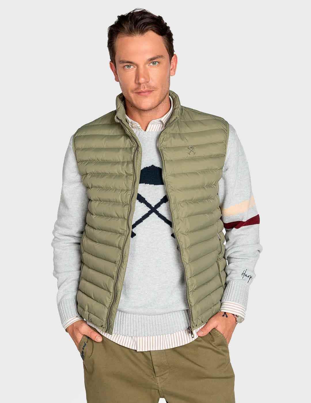 Chaleco Harper & Neyer Icon verde para hombre | Miravia