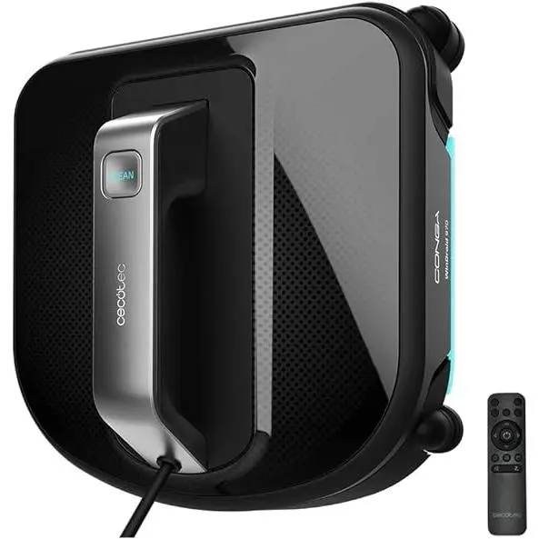 CECOTEC Conga WinDroid 970 Robot Limpiacristales. iTech WinSquare, Navegación Inteligente, Mopa ...