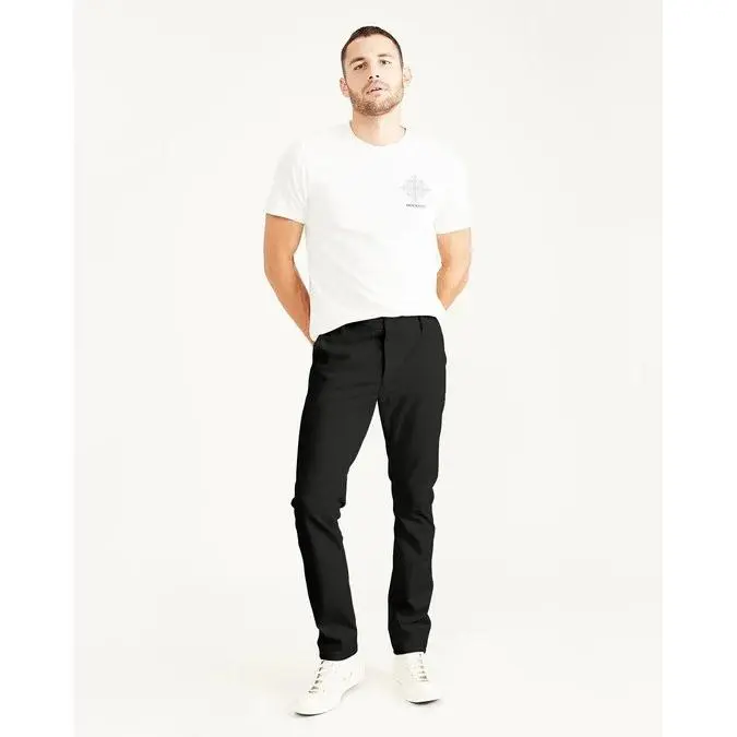 DOCKERS SUPREME FLEX SKINNY BLACK Black | Miravia