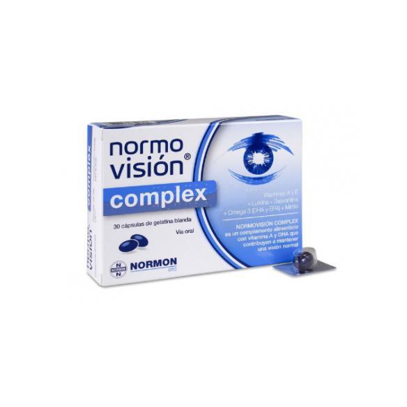 Normon Suplemento Alimenticio Normovital Visión - Cuidado de la Vista - 30 Cápsulas | Miravia