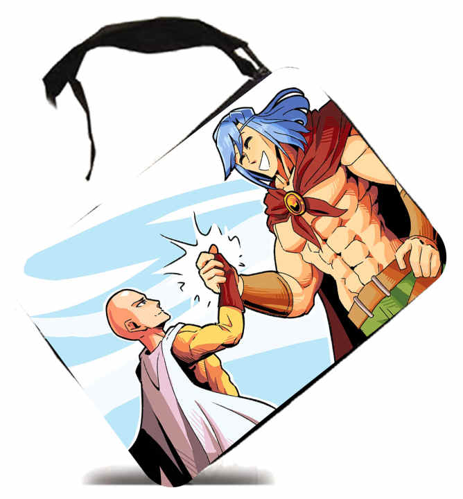 MERCHANDMANIA ESTUCHE saitama vs helck serie accion one punch man ...