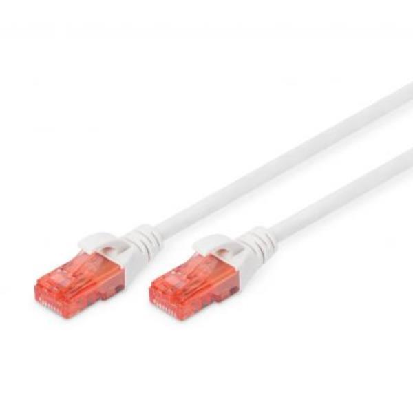 DIGITUS CAT 6 U-UTP Patch Cable, 1m, Network LAN DSL Ethernet Cable, LSZH, Copper, AWG 26/7 ...