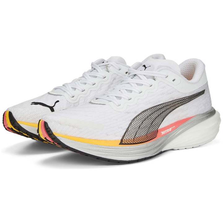 Calzado Running marca Puma modelo 376807-04 para hombre en color blanco ...
