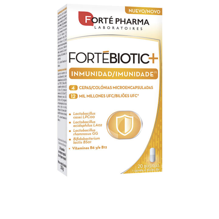 Forté Pharma | FORTEBIOTIC inmunidad 20 cápsulas | Salud | EN | Miravia