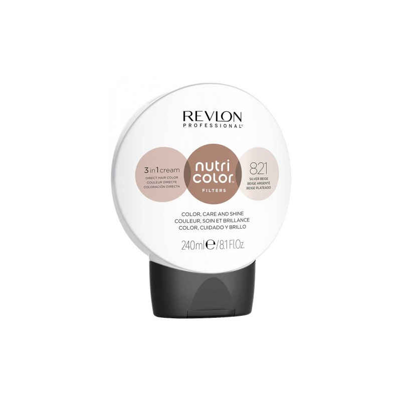 REVLON NUTRI COLOR FILTERS 821 BEIG PLATEADO 240ML | Miravia
