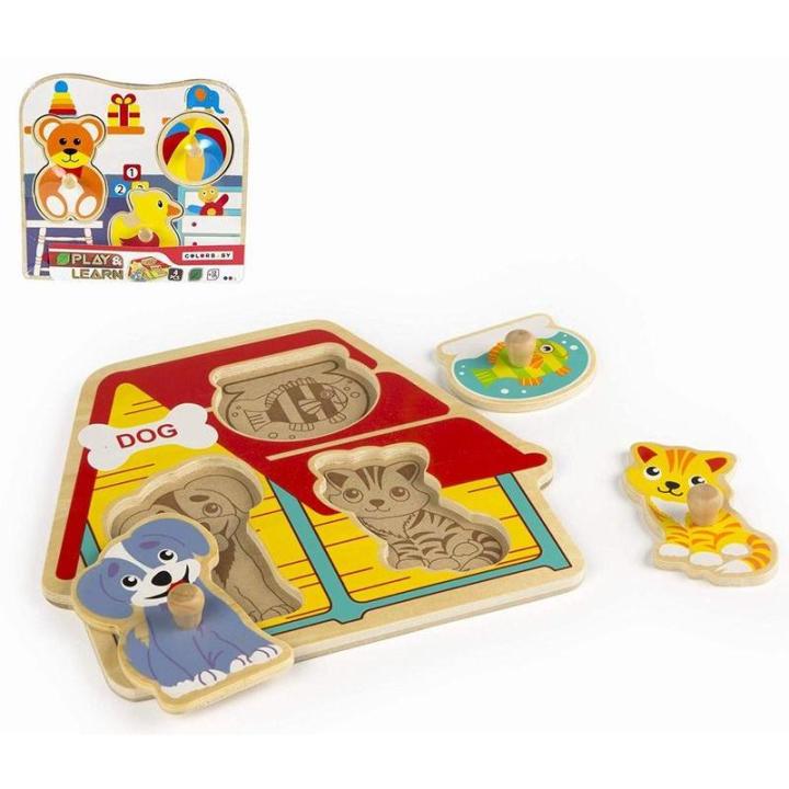 Bolsos Hf Puzzle de Madera de Animales 21 X 23 X 2 Cm - Divertido y ...